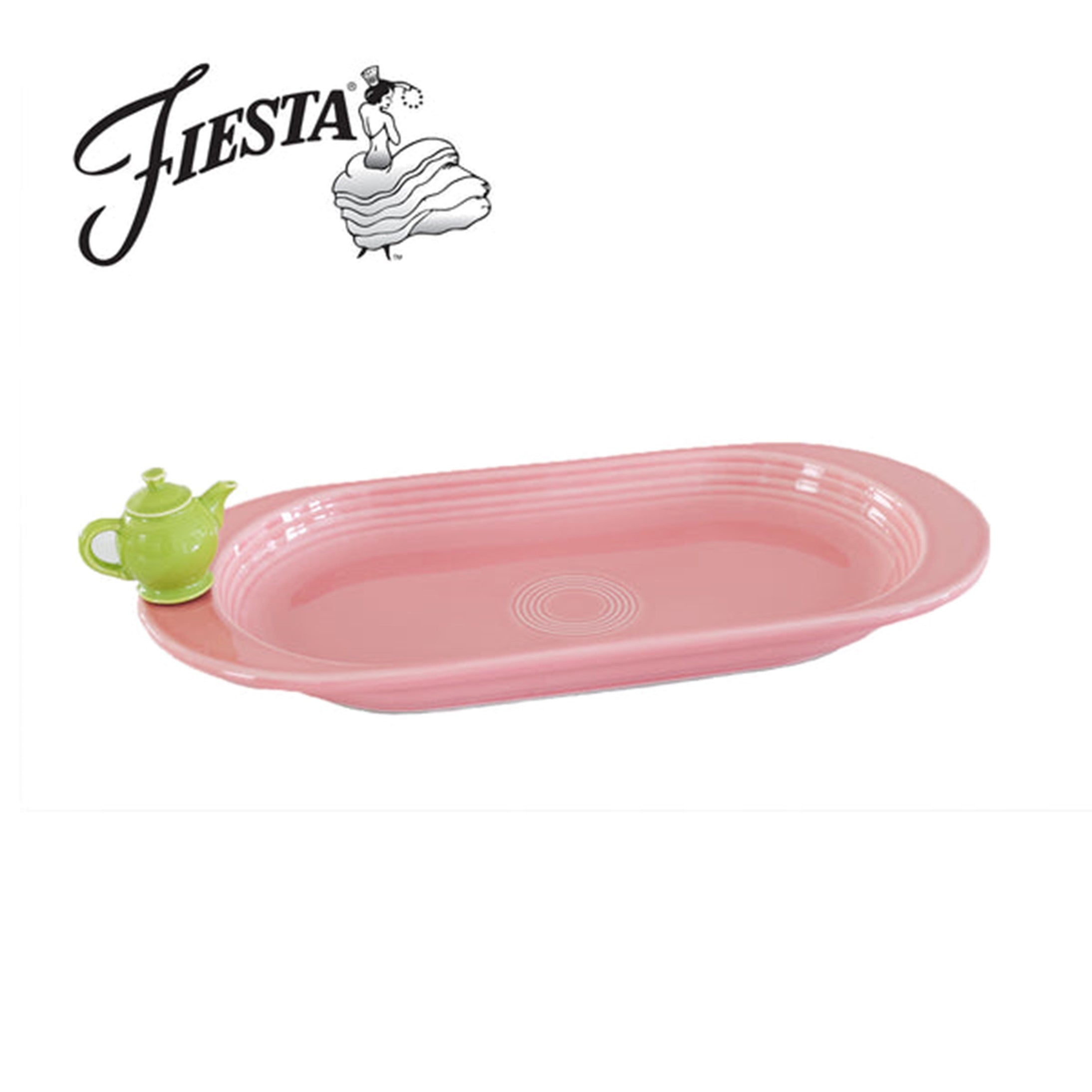 Fiesta bread tray and tea pot mini – Details